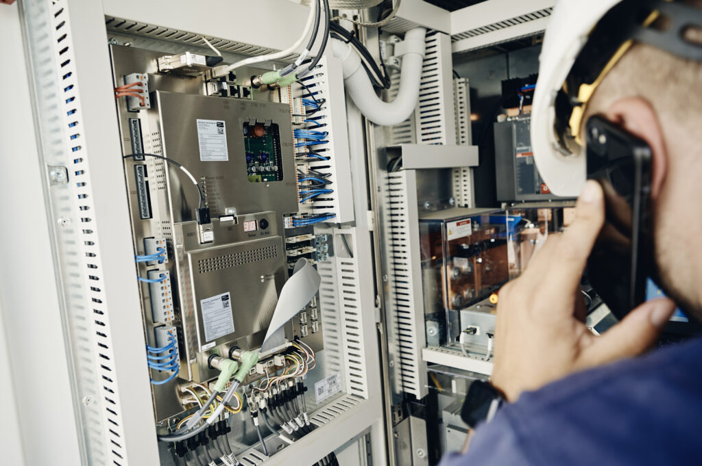 Hybrid large-scale storage facility in Varel be.storaged GmbH